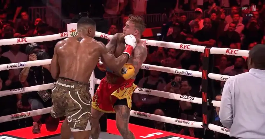 Anthony Joshua Knocks Out Jake Paul in the 6th Round