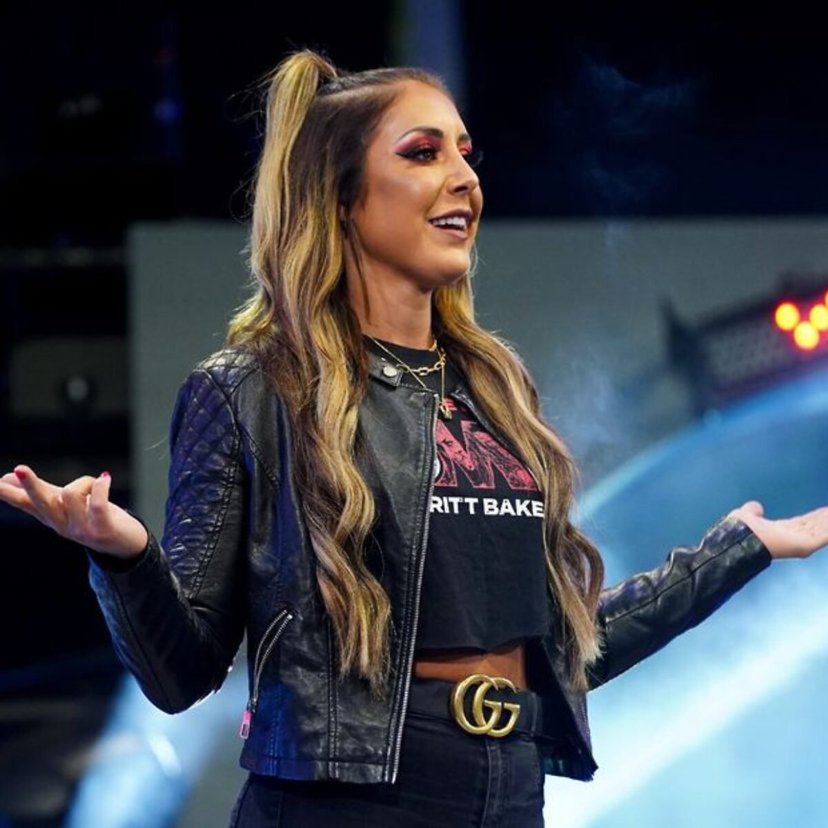 Britt Baker Takes a Shot at the WWE